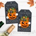 PRINTABLE You Are Fab-boo-lous Happy Halloween Cute Ghost Gift Tag ...