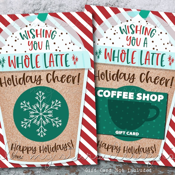 Coffee Gift Card - 60+ Gift Ideas for 2024