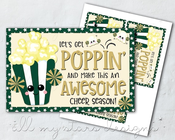 PRINTABLE Let's Get POPPIN' and Make This an Awesome | Etsy