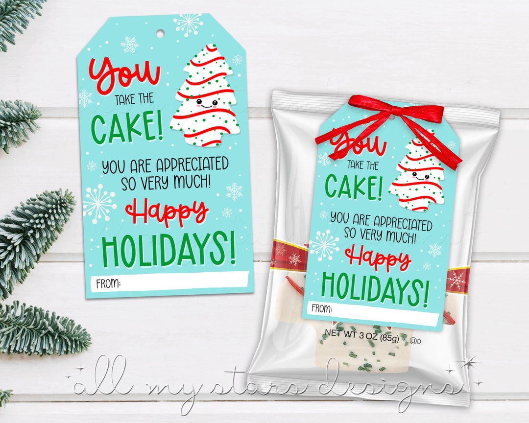 PRINTABLE You Take the CAKE! You Are Appreciated so Very Much! Happy ...