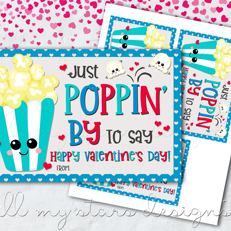 Printable Popcorn - Etsy