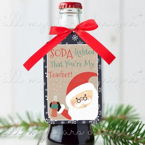 PRINTABLE Soda-lighted That You're My Teacher! Soft Drink Tag | Instant ...