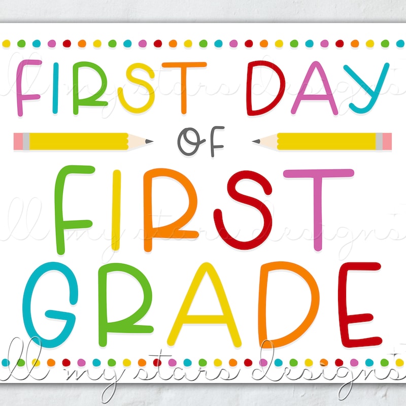 Kids Colorful Sign - Etsy
