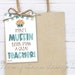 PRINTABLE There's MUFFIN Better Than a Great Teacher Tag Instant ...