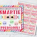 PRINTABLE You're Going to Be Such a SMARTIE in Preschool! Tag | Instant ...