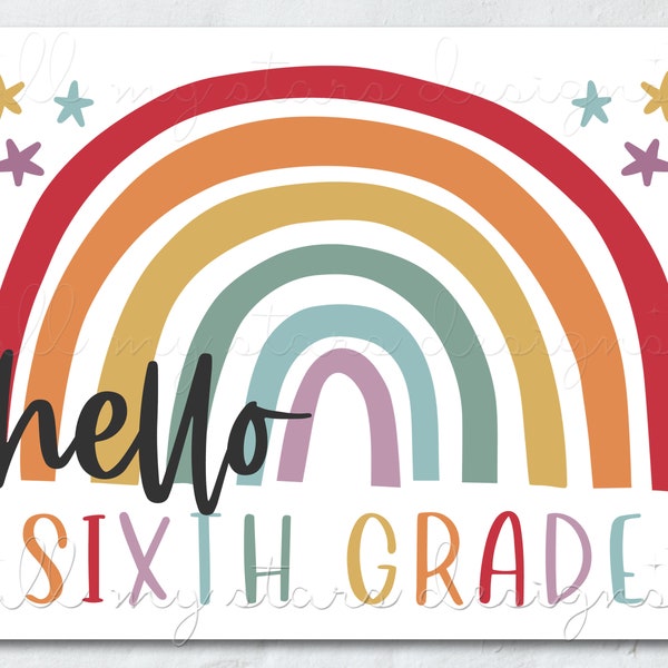 Sixth Grade Prop - Etsy