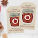 For Your Mistle-toes Merry Christmas Wreath Design Gift Tag Christmas ...