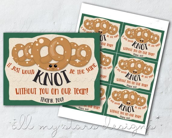 PRINTABLE It Just Would KNOT Be the Same Without You on Our | Etsy