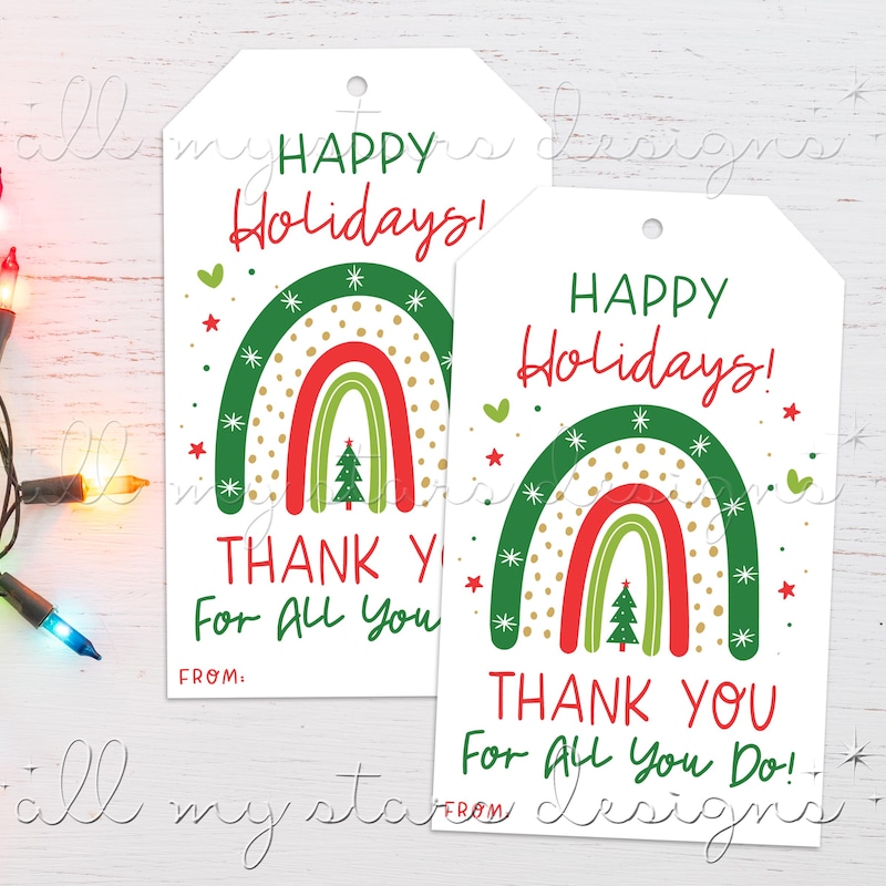 Holiday Gift Tags - 60+ Gift Ideas for 2025
