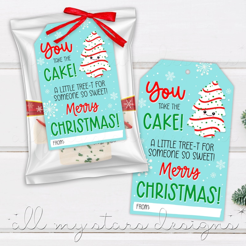 Christmas Tree Label - Etsy