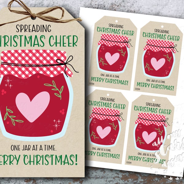 Jam Jar Tags - Etsy