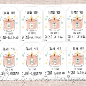 PRINTABLE Thank You for Being Scent-sational! Tag | Instant Download ...