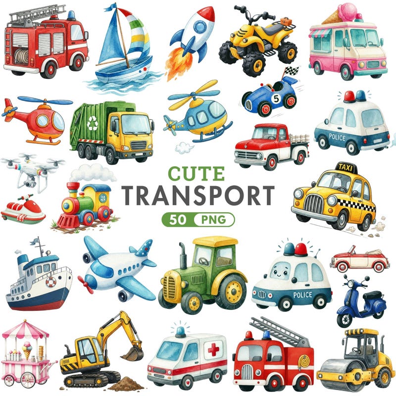 Transportation Art - Etsy