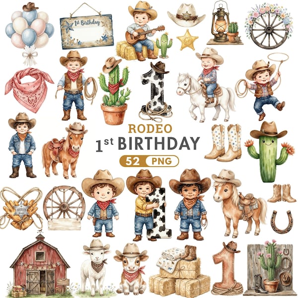 Cupcake First Rodeo - Etsy