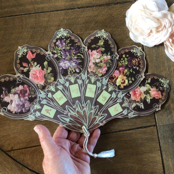 Victorian Fan - Etsy