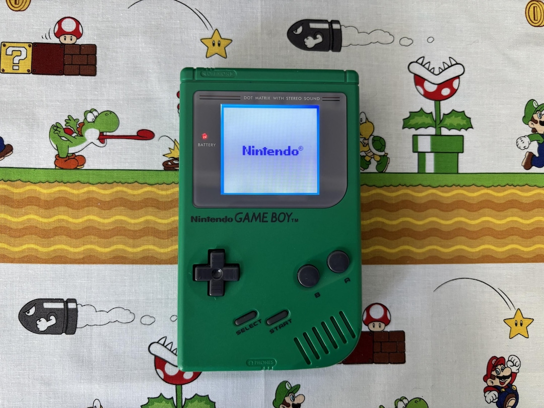 Uncommon-(play-it-loud Green) Nintendo Original Game Boy Handheld ...
