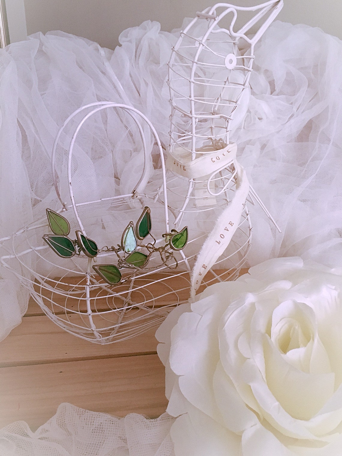 Duck Wire Basket, Duck Wire Egg Basket , Upcycled Duck Wire Egg Basket ...