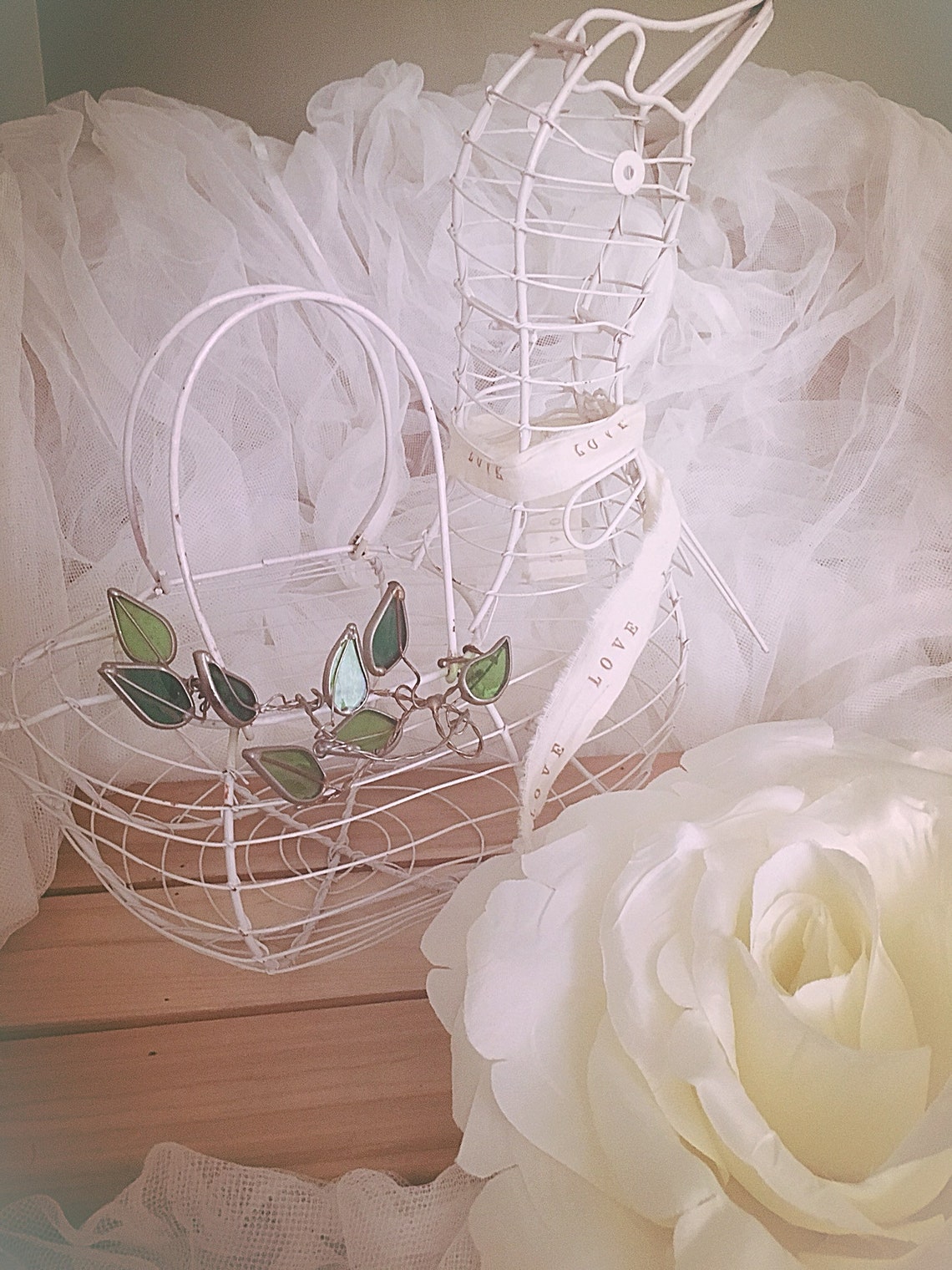 Duck Wire Basket, Duck Wire Egg Basket , Upcycled Duck Wire Egg Basket ...