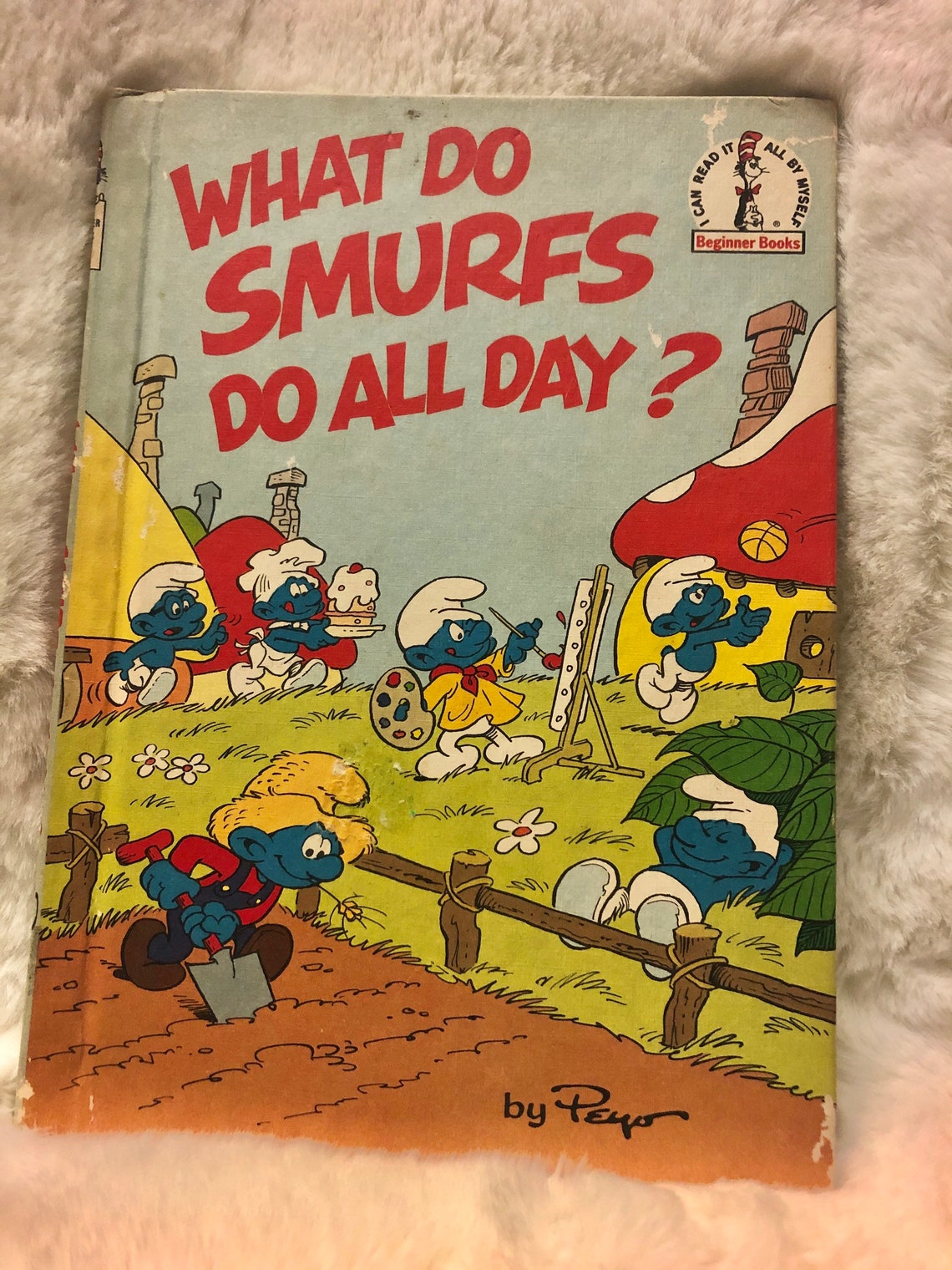 What Do Smurfs Do All Day / Smurf Books / Smurf Vintage Books - Etsy