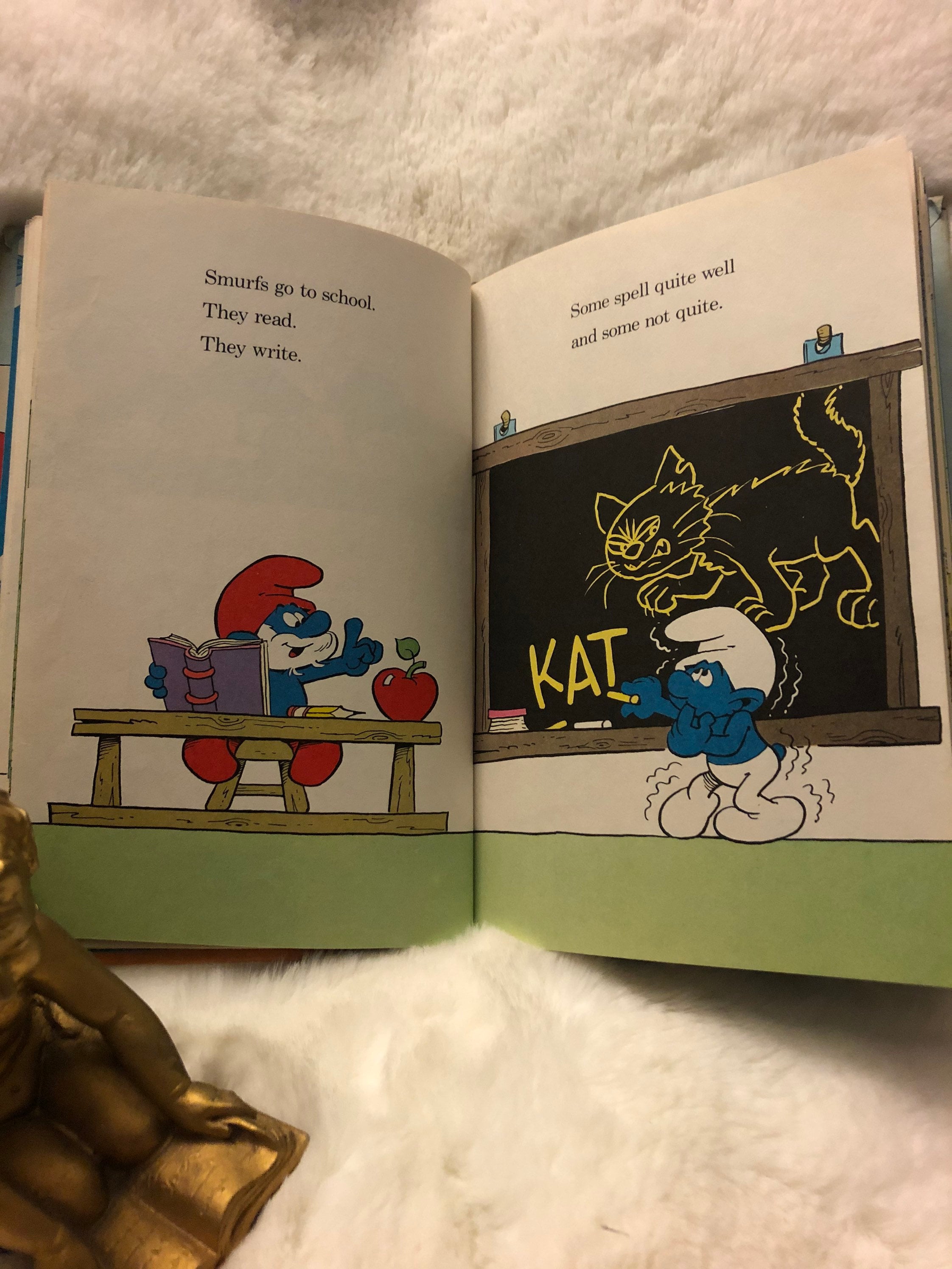 What Do Smurfs Do All Day / Smurf Books / Smurf Vintage Books - Etsy
