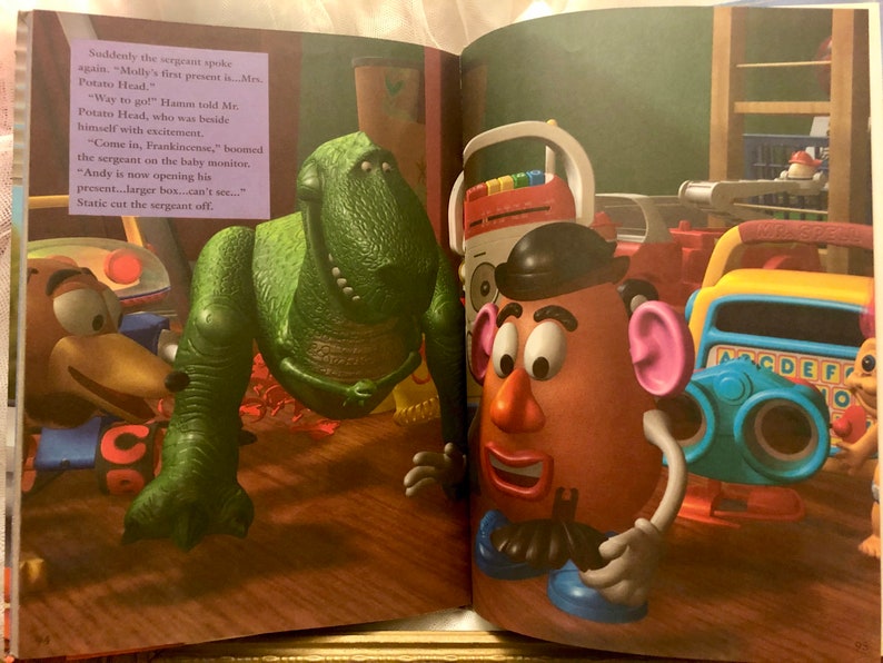 Toy Story Book/ Disney Toy Story published 1996 - Etsy
