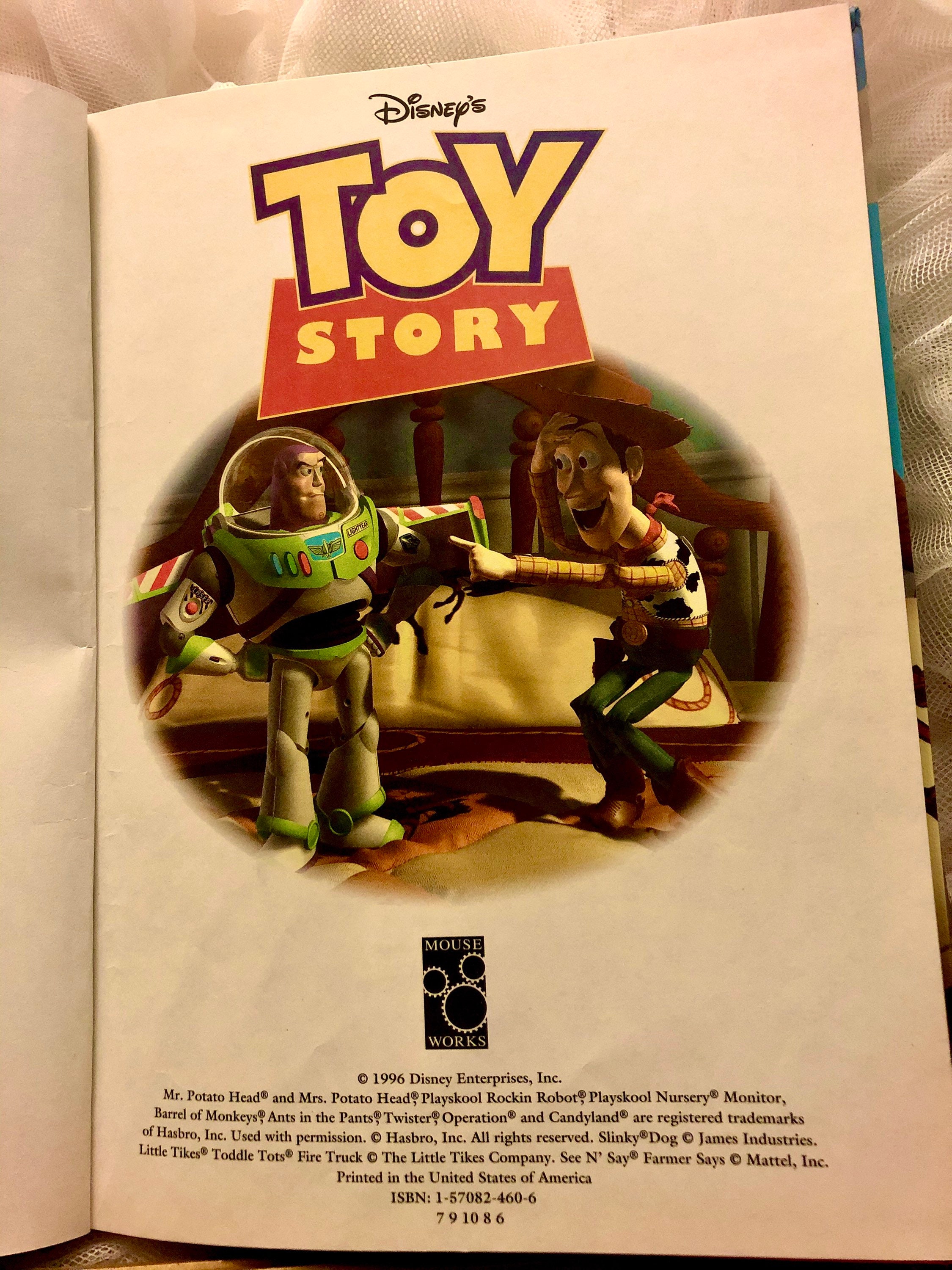 Toy Story Book/ Disney Toy Story published 1996 | Etsy Australia