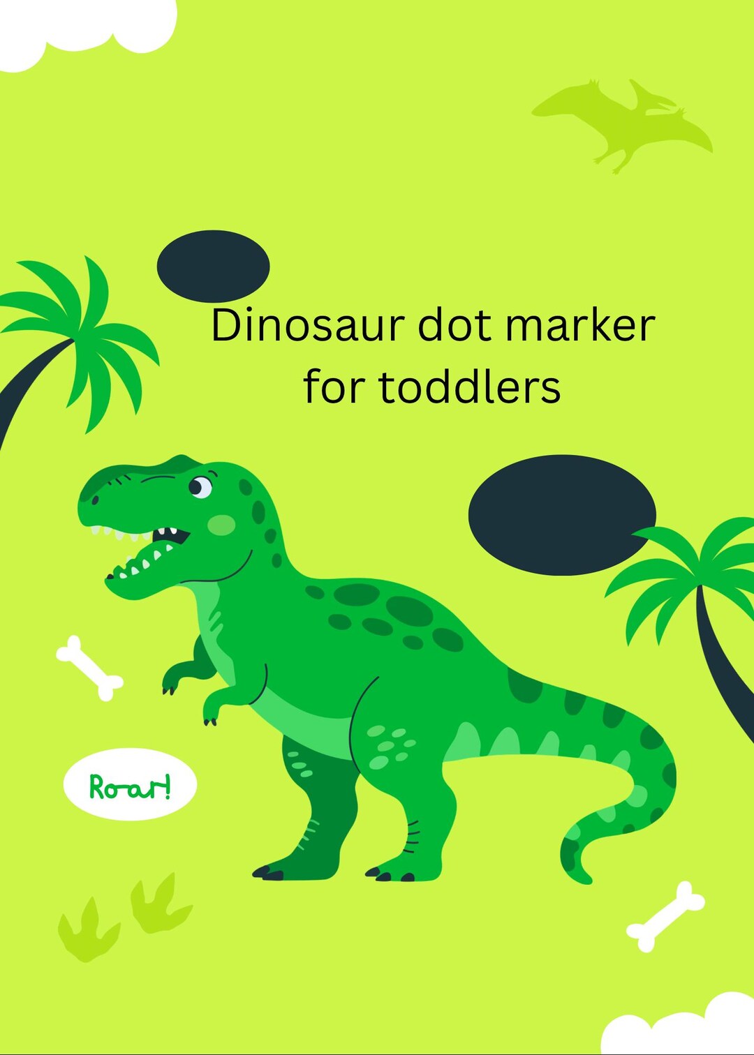 Dinosaur Dot Marker Activity | Preschool Fine Motor Skills Printable ...