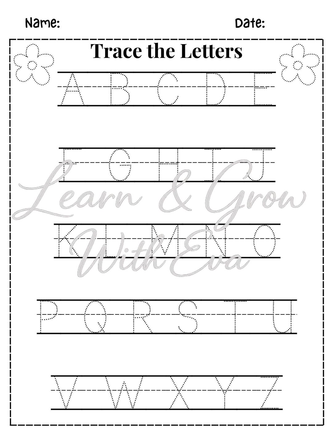 Spring Tracing Activities | Fine Motor | Letters-numbers-lines-words ...
