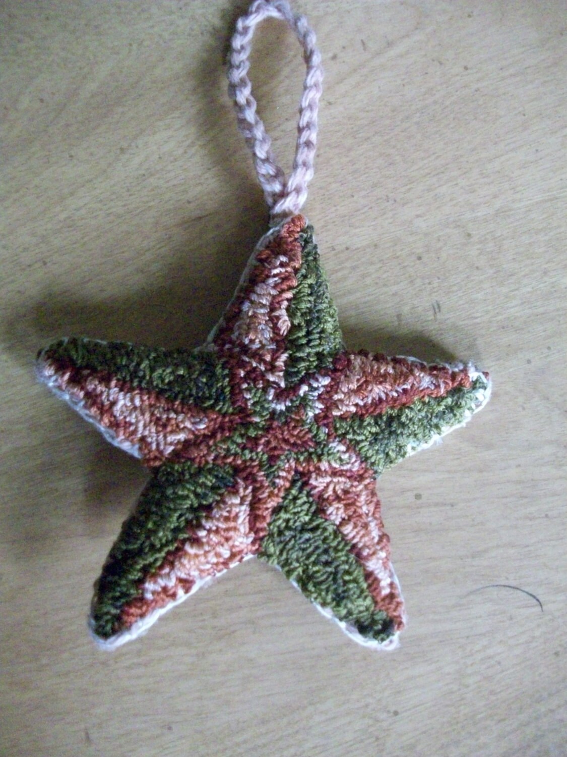 Primitive Punch Needle Star Ornie or Bowl Filler - Etsy