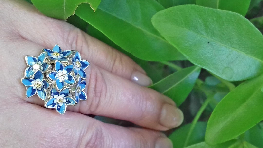 Forget-me-not – Forget-me-not Ring - Etsy