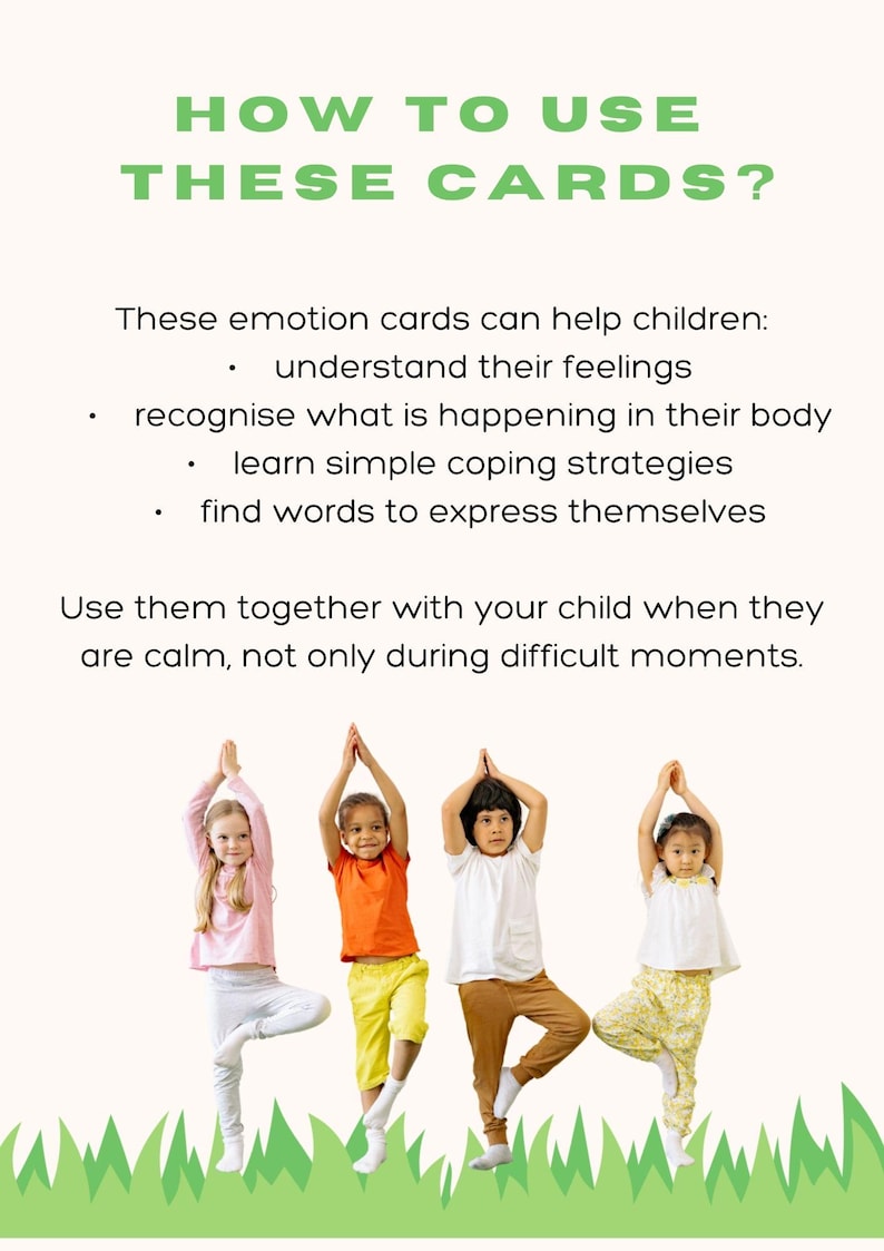 Emotion Cards for Autistic Children Printable | 70 Visual Emotion Cards ...