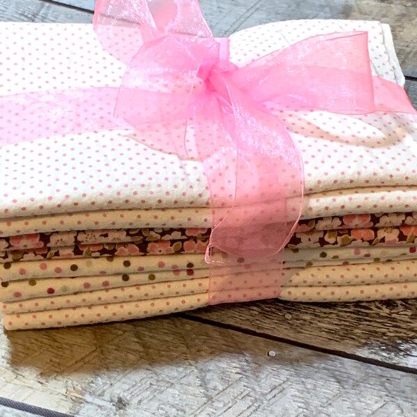 Fat Quarters Pink - Etsy