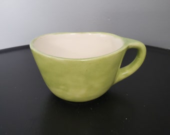 Handmade Thrown on Wheel Cylinder Oval Coffee Mugs ,coffee Set,tea Cups ...