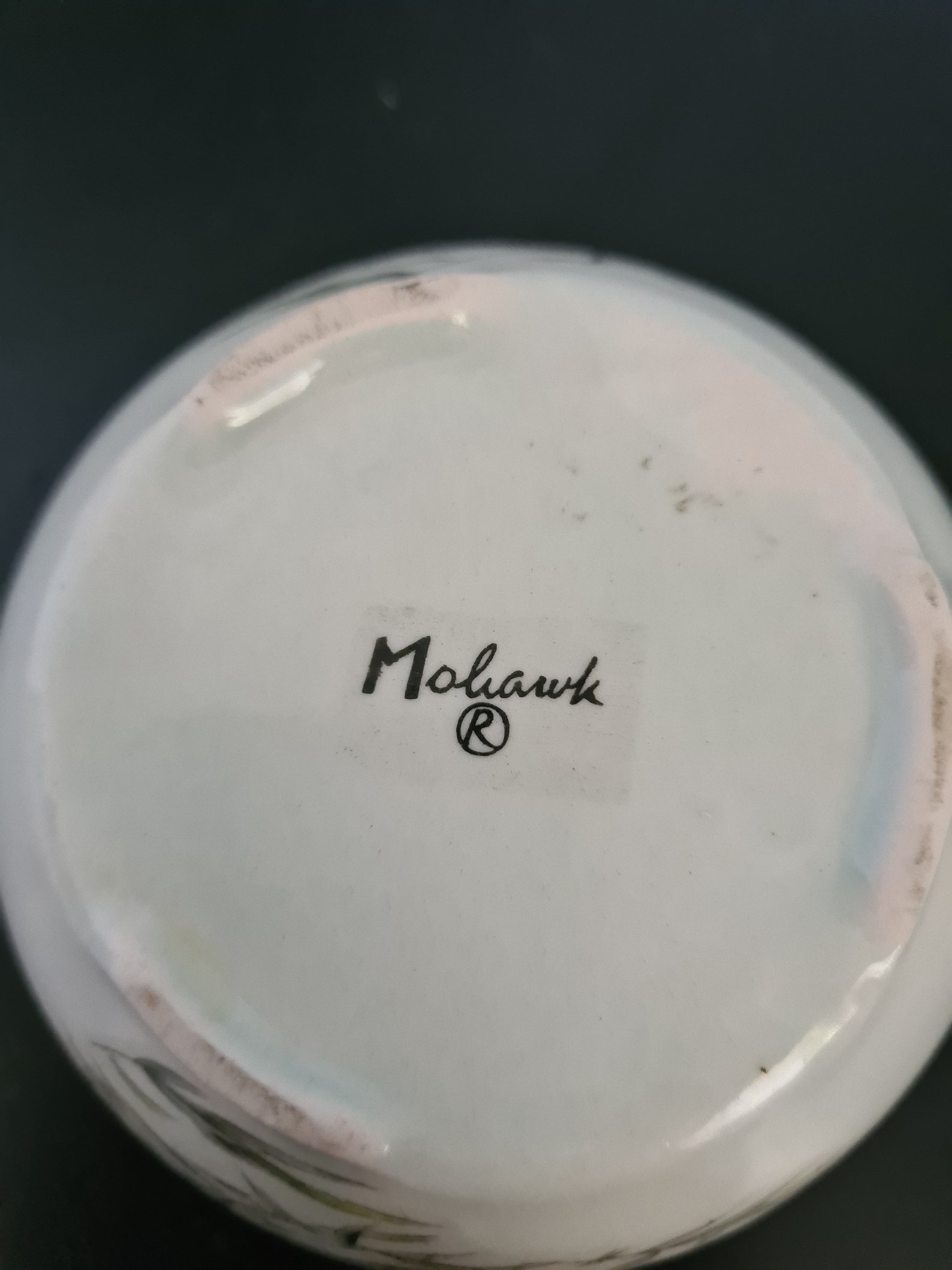 Vintage Mohawk Lion Shaving Mug - Etsy