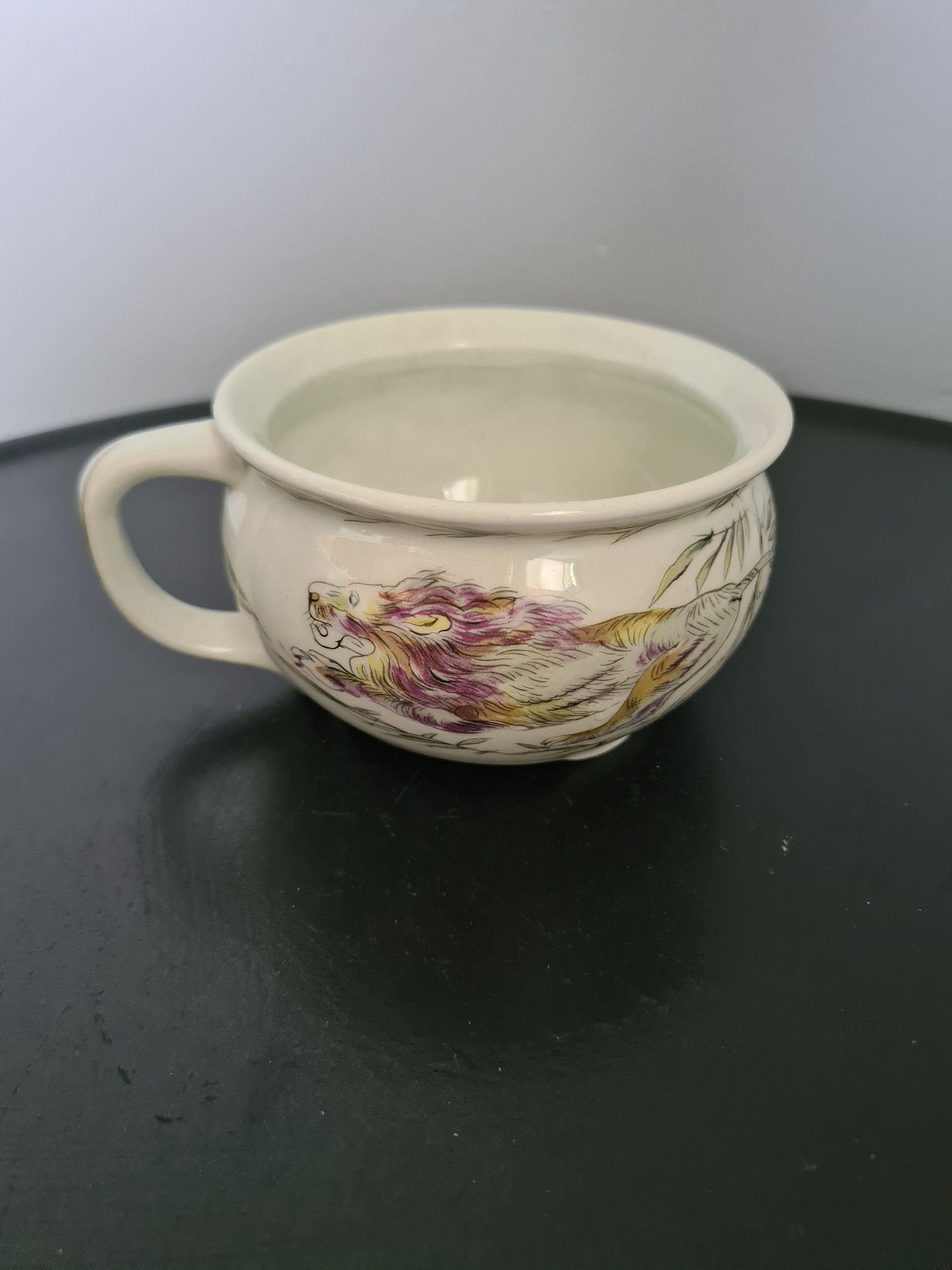 Vintage Mohawk Lion Shaving Mug - Etsy
