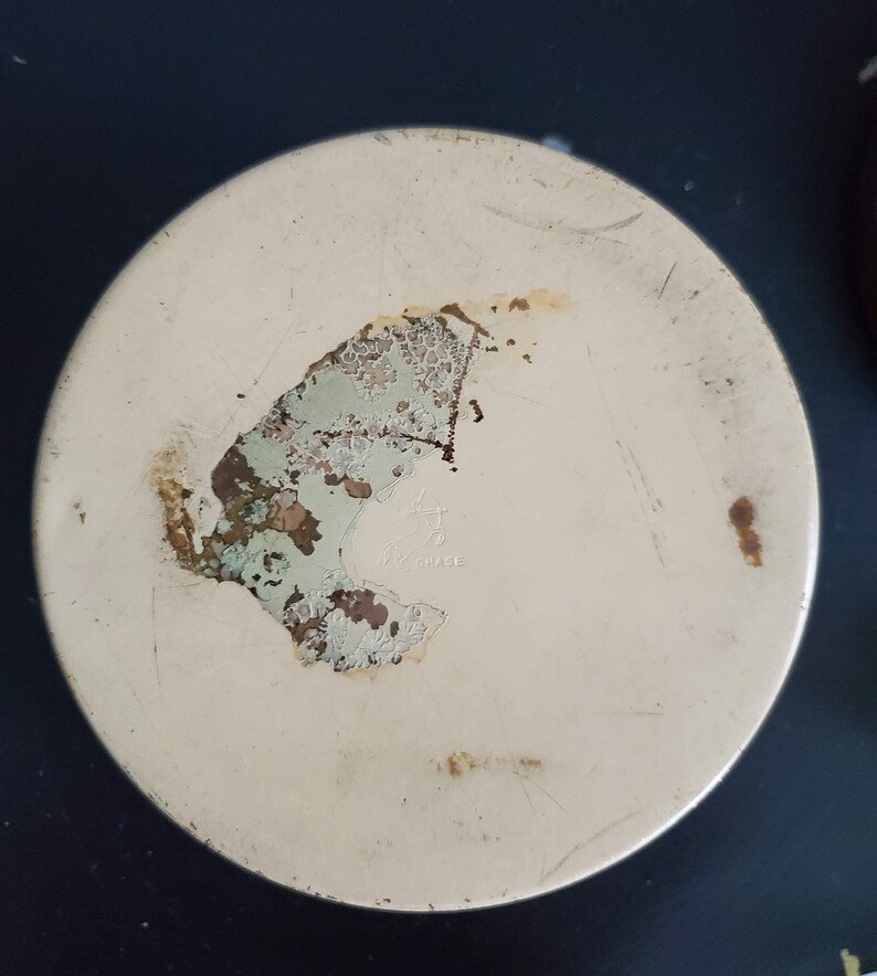 Vintage Chase Art Deco Vanity Powder Dish - Etsy