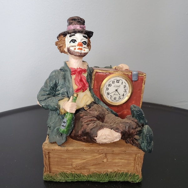 Vintage Clown Clock - Etsy