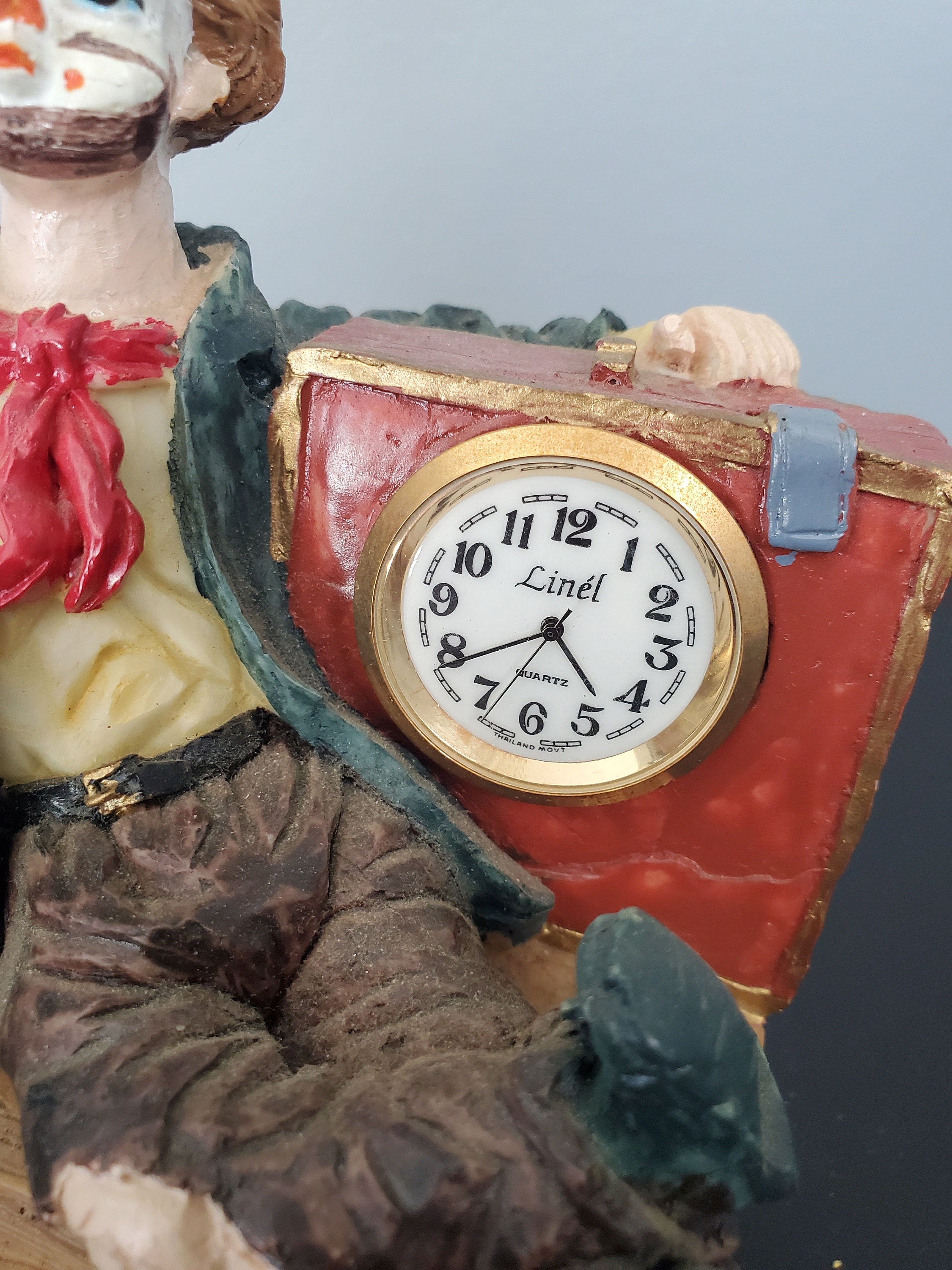 Vintage Linel Drunken Clown Clock - Etsy