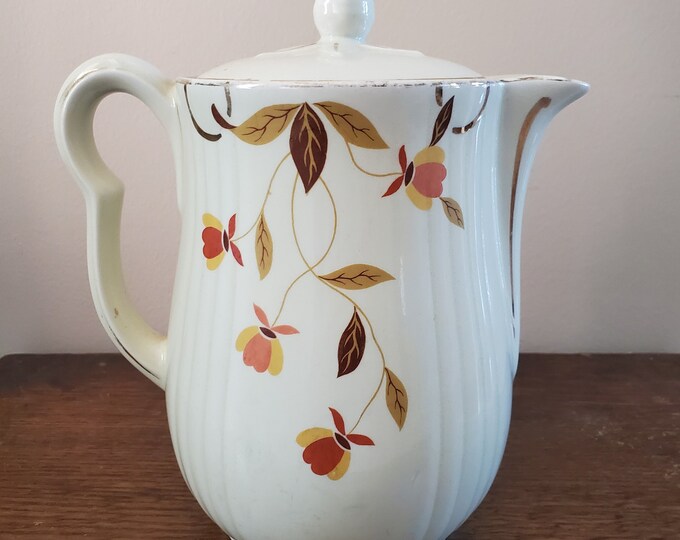 Vintage Hall's Superior-autumn Leaves-kitchenware-teapot-mary Dunbar ...