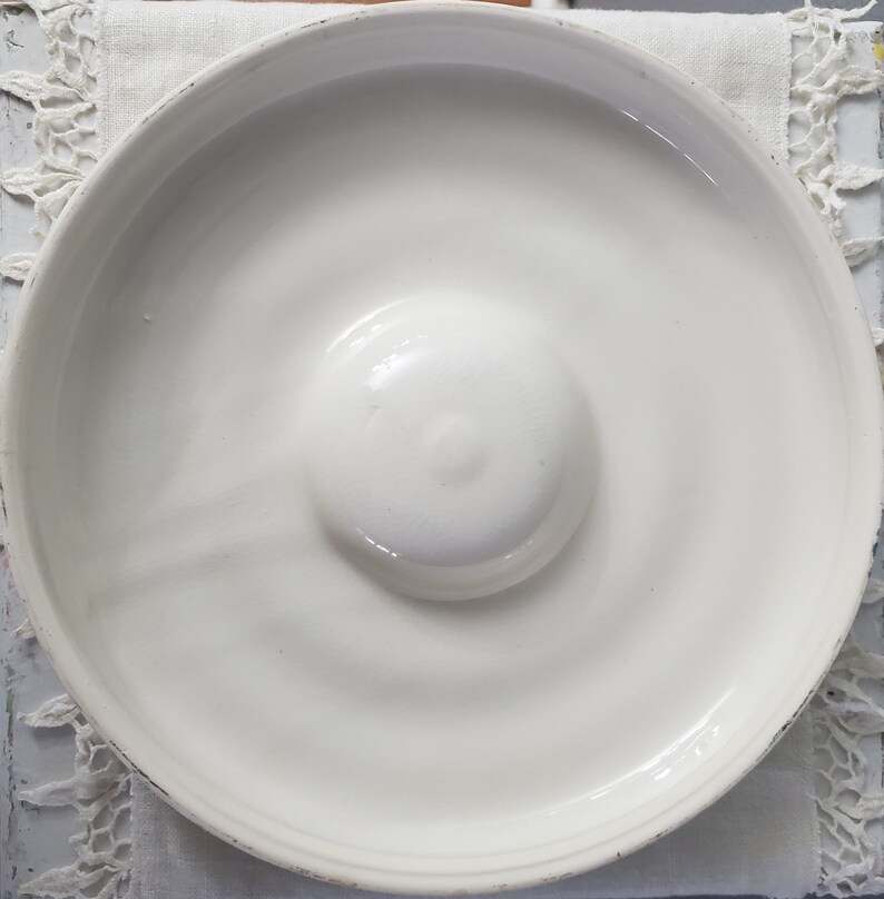 Vintage Mikori Ware Covered 3 Section Dish Floral Garden - Etsy