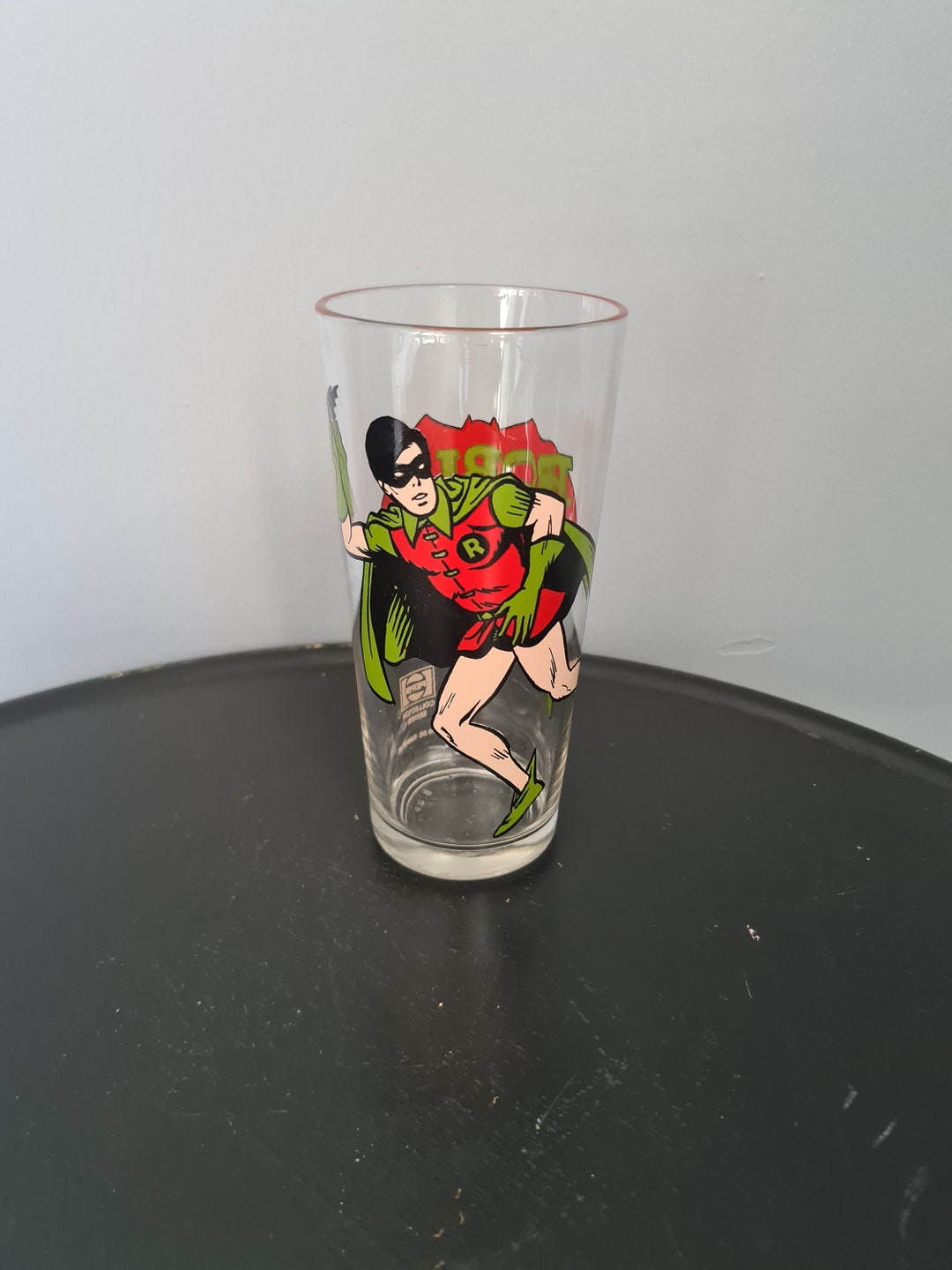 Vintage 1978 DC Comics Robin Drinking Glass - Etsy