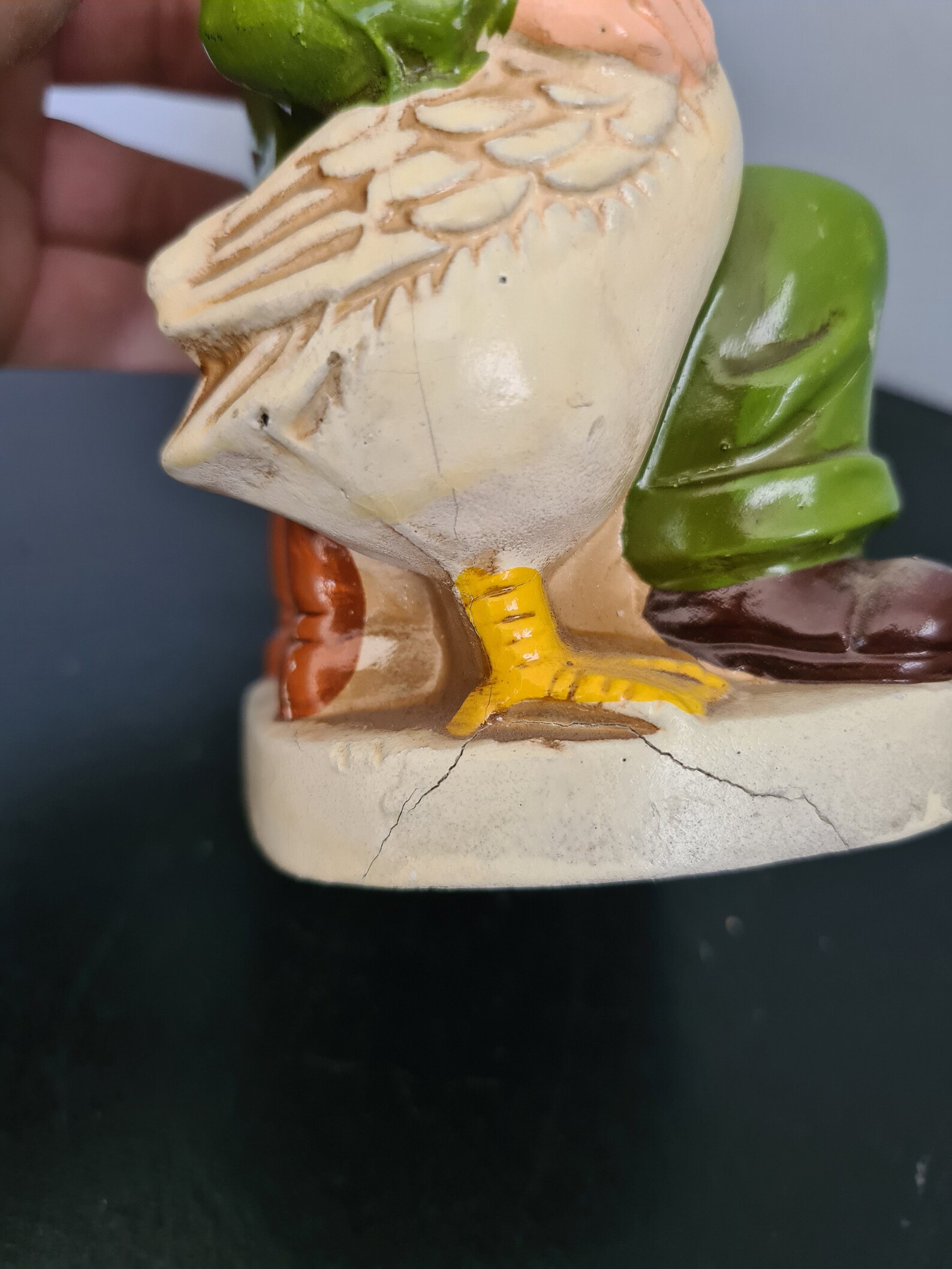 Vintage Christmas Goose Bank: Wyatt Dunagan Williams Porcelain Figurine ...