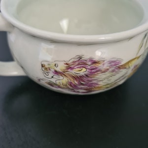 Vintage Mohawk Lion Shaving Mug - Etsy