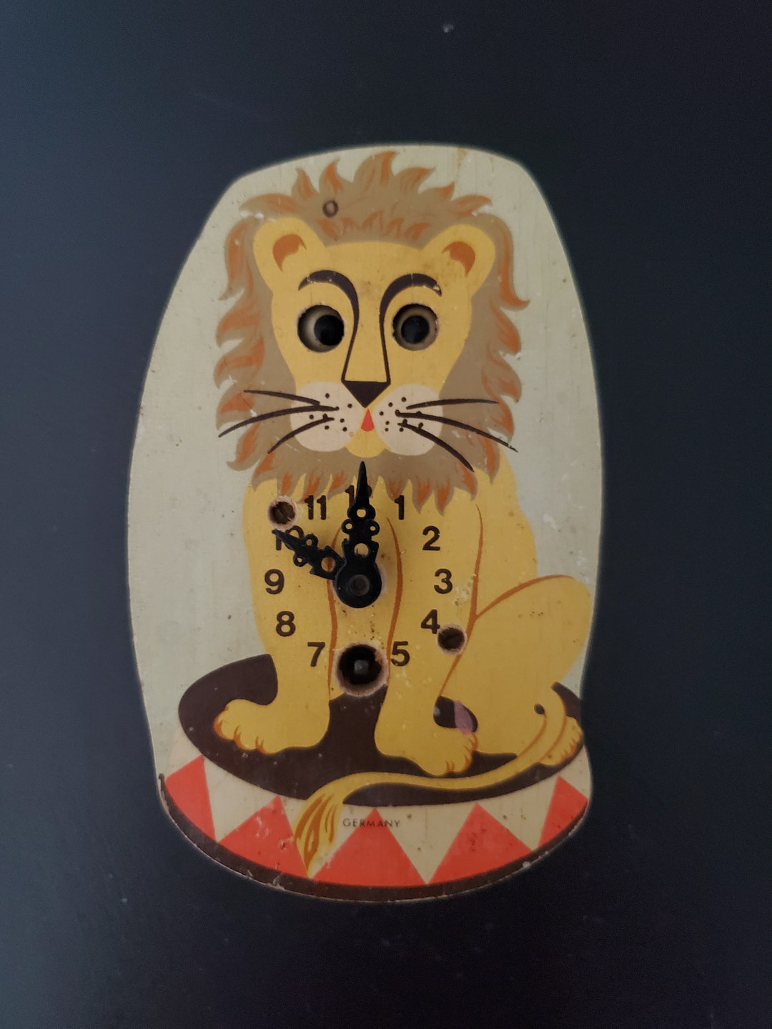 Vintage German Lion Key Wind Mini Cuckoo Clock - Etsy