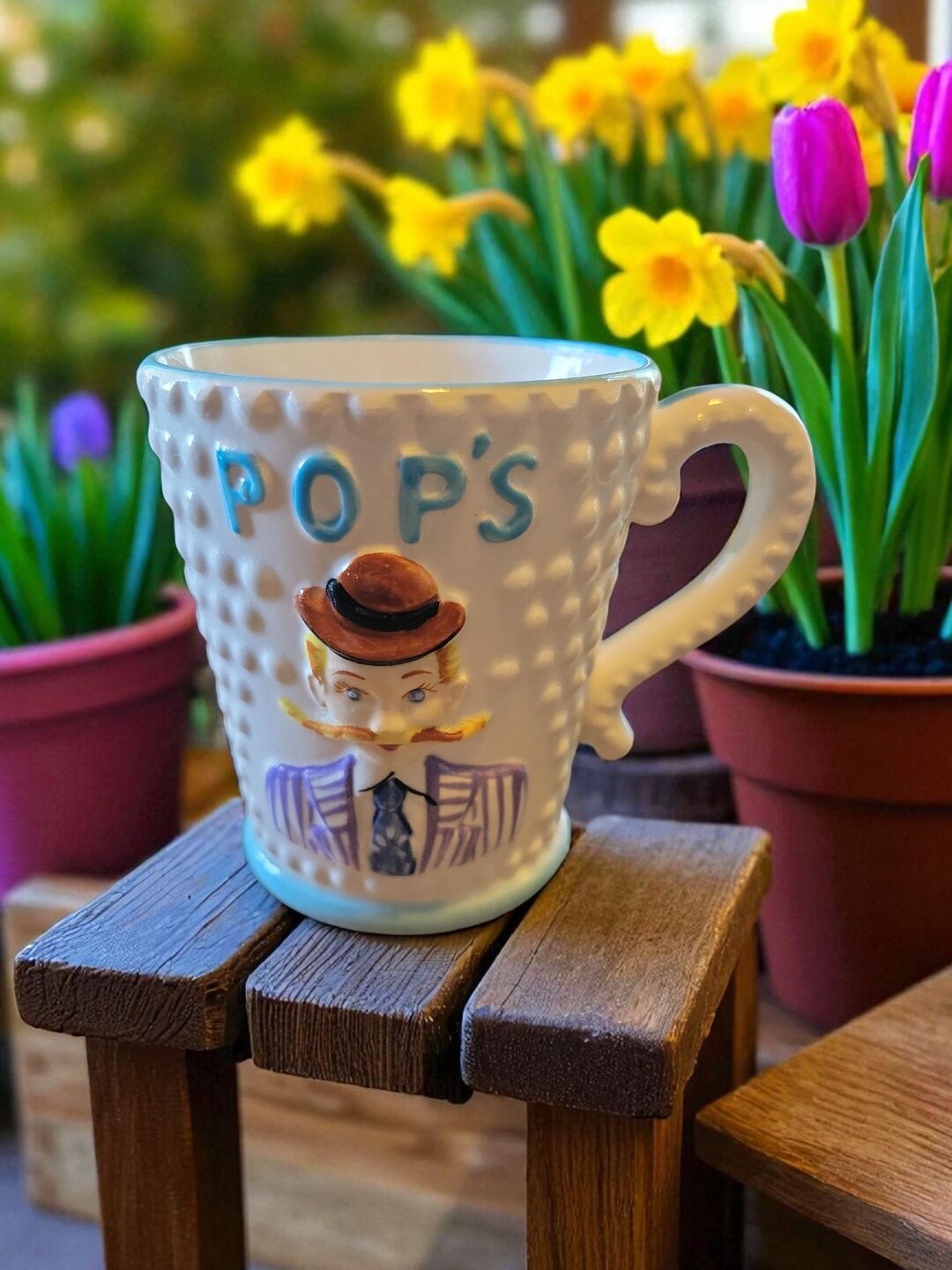 Vintage Pop's Mug - Etsy