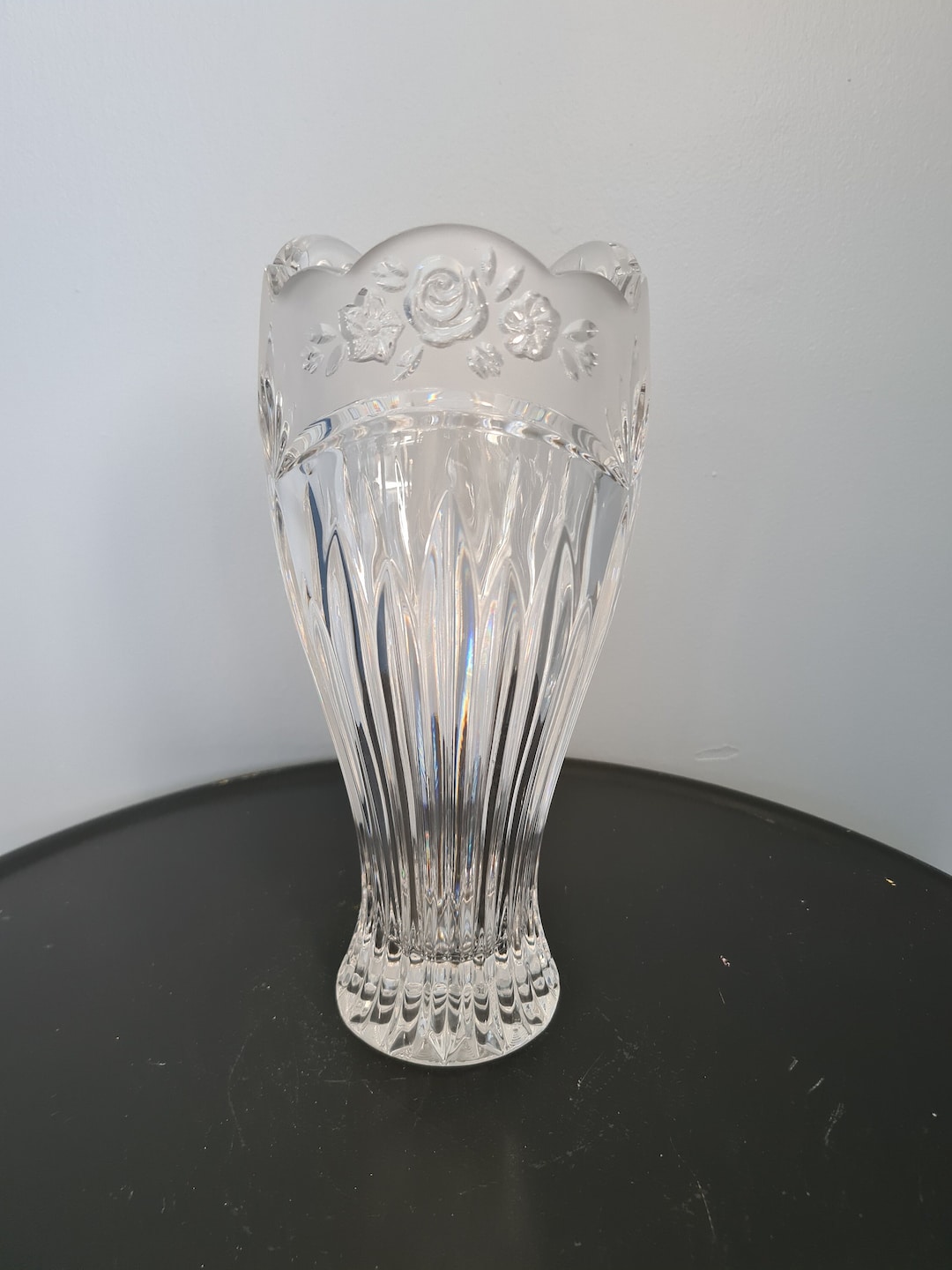 Vintage Oneida Southern Garden 10" Flower Vase - Etsy