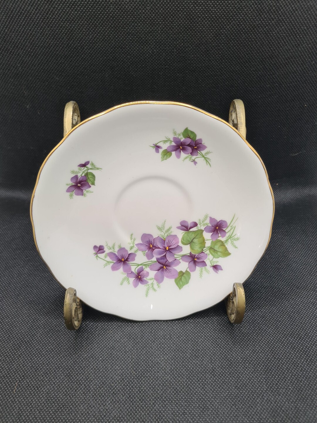 Vintage Royal Vale by Ridgway Potteries Ltd. Bone China Saucer - Etsy UK