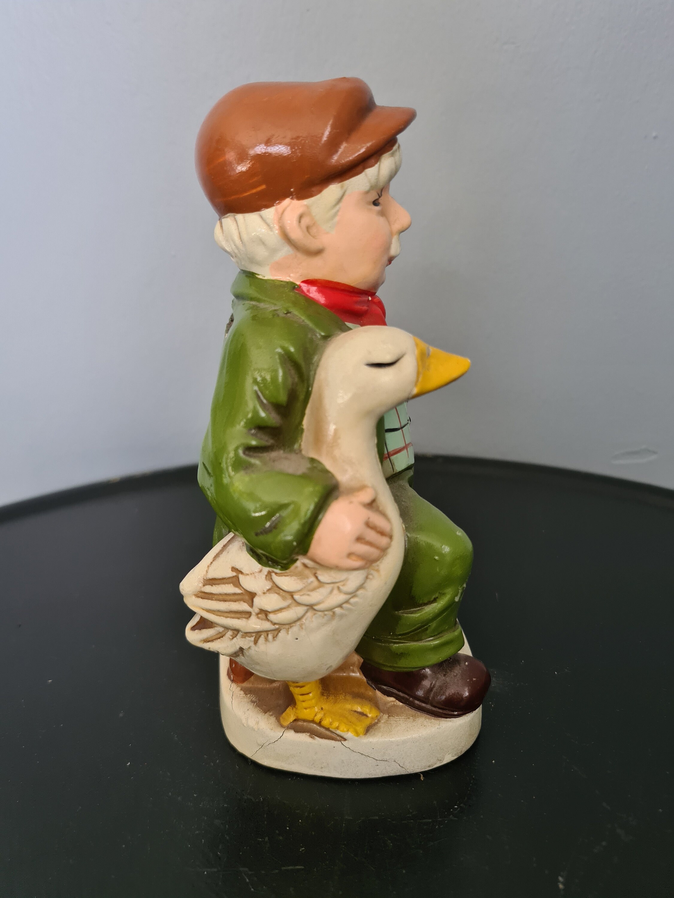 Vintage Christmas Goose Bank: Wyatt Dunagan Williams Porcelain Figurine ...