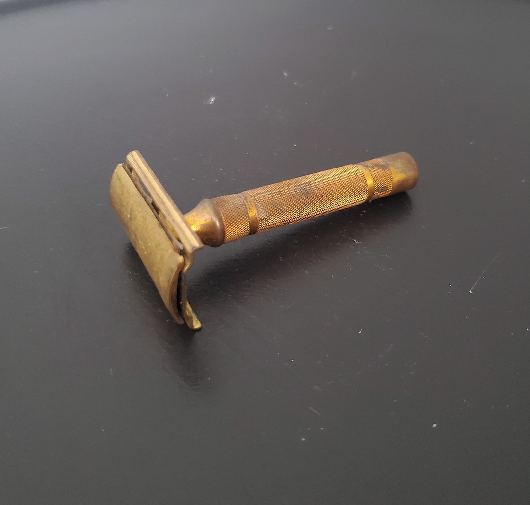 Vintage Gillette Double Blade Razor - Etsy