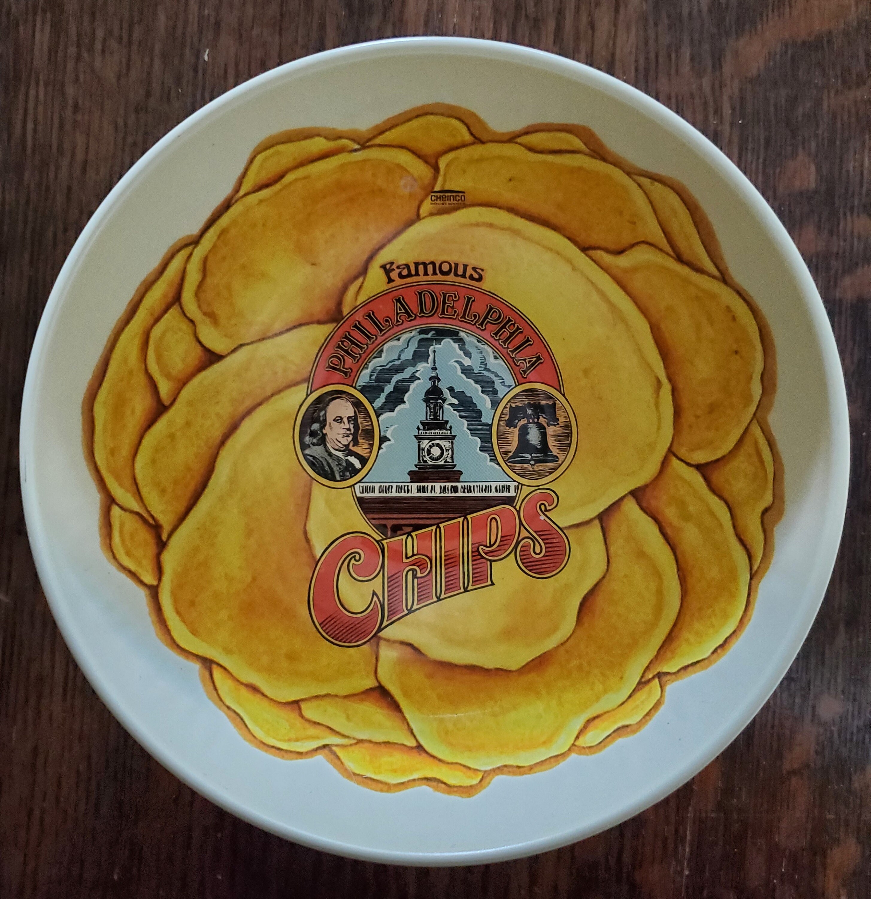 Vintage Cheinco Famous Philadelphia Chips - Etsy